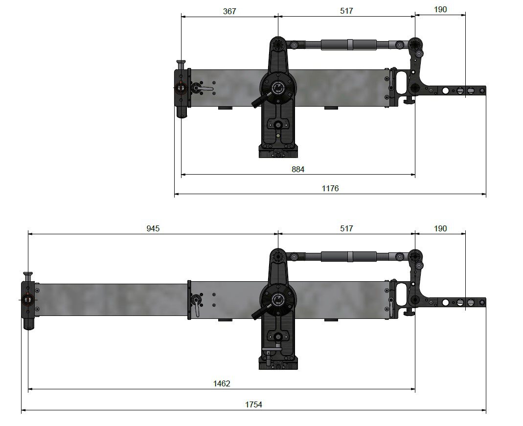 Tech Specs Gizmo Jibs - MovieTech